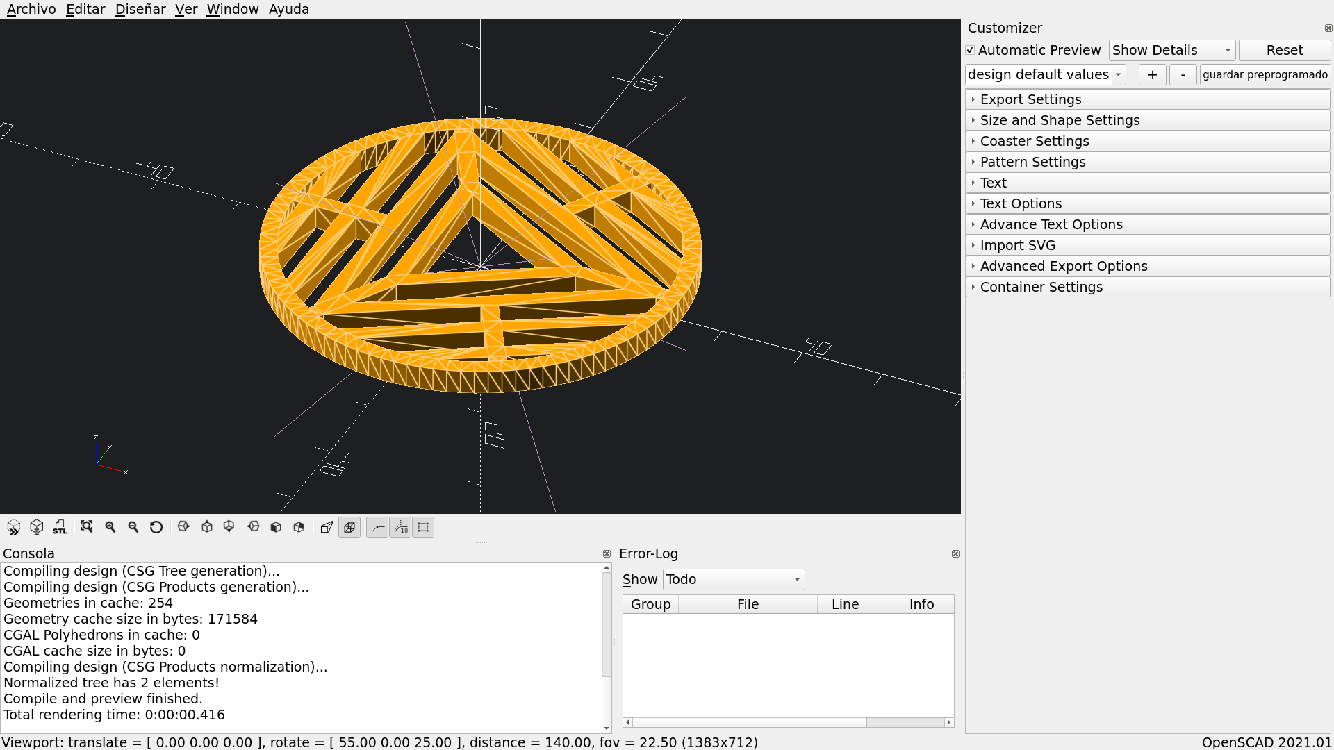 Headphone Grid Maker by nasciiboy | Download free STL model ...