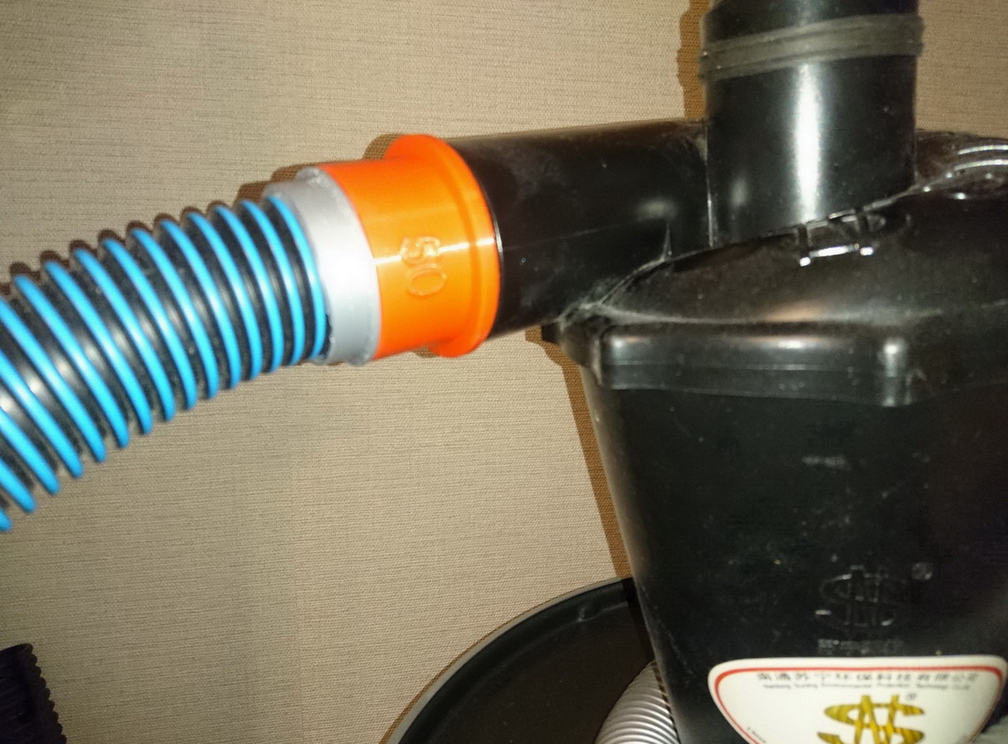 Cyclone Dust Port Adapter 50 mm with "click and clean" BOSCH hose ...