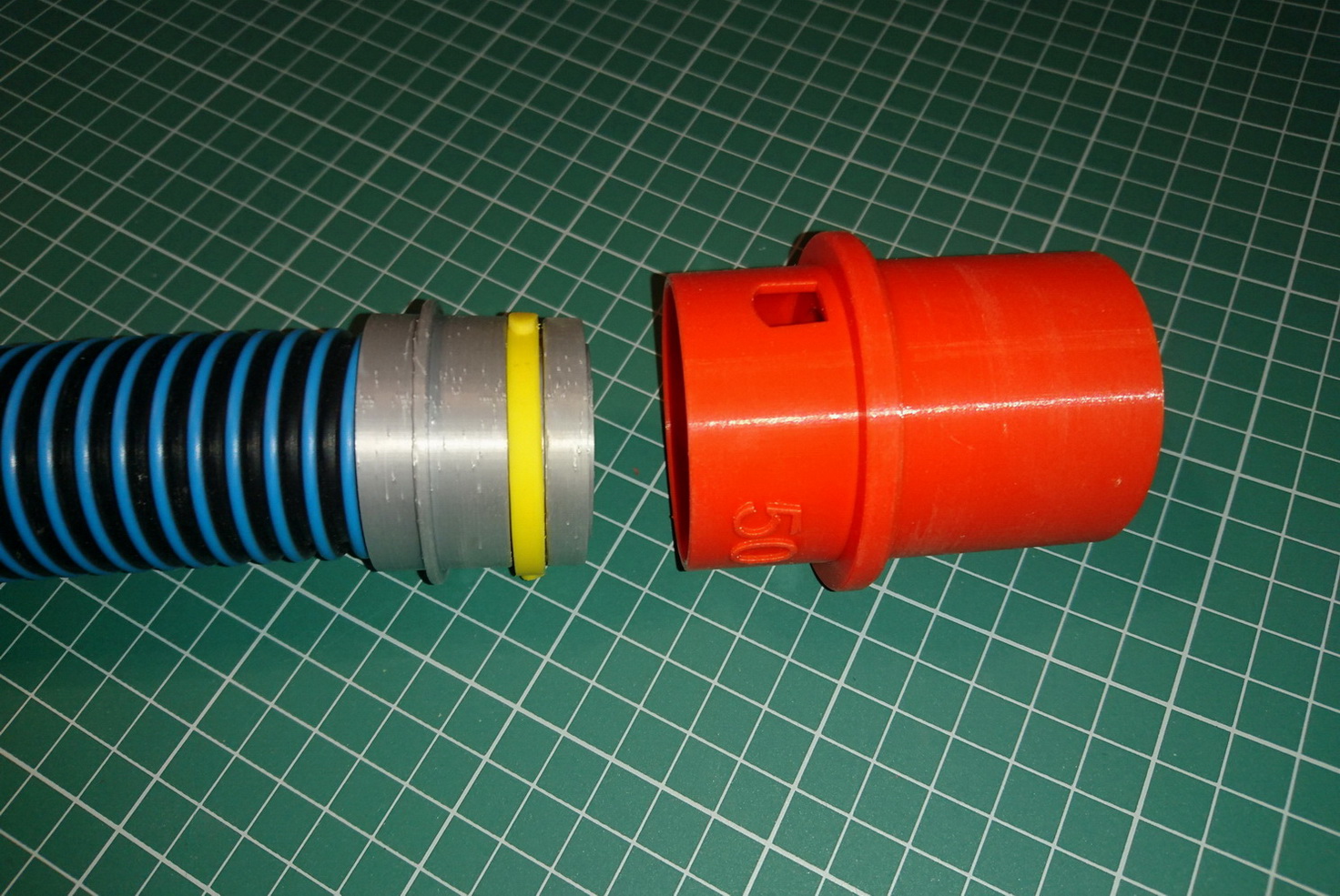 Cyclone Dust Port Adapter 50 mm with "click and clean" BOSCH hose ...
