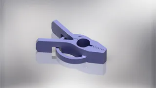 Print in Place clip (updated) by poot_prints | Download free STL model ...