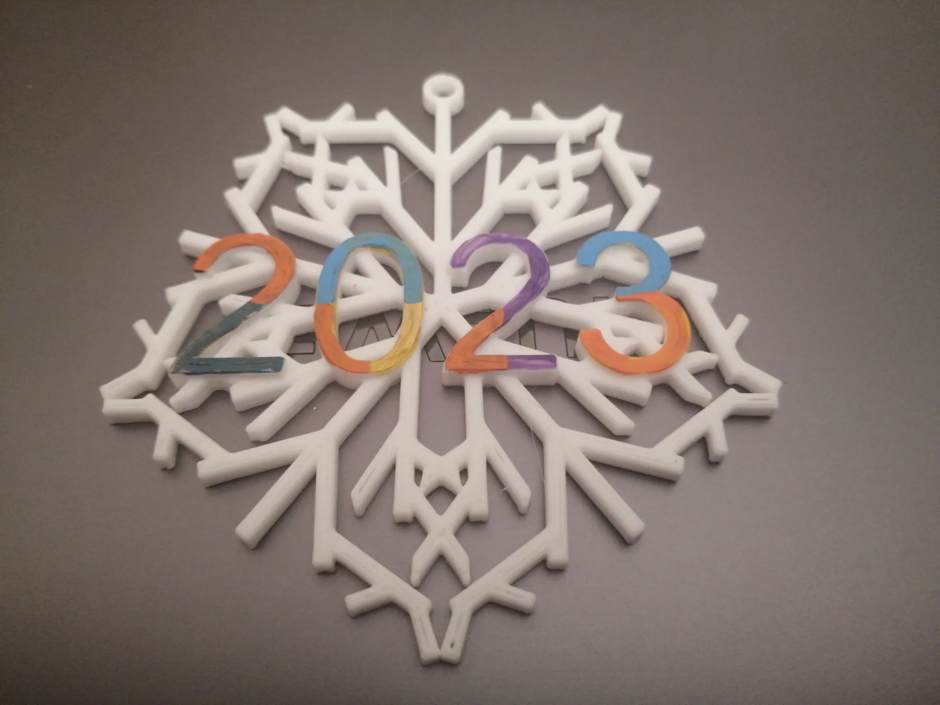 snowflake 2023 by alexford | Download free STL model | Printables.com