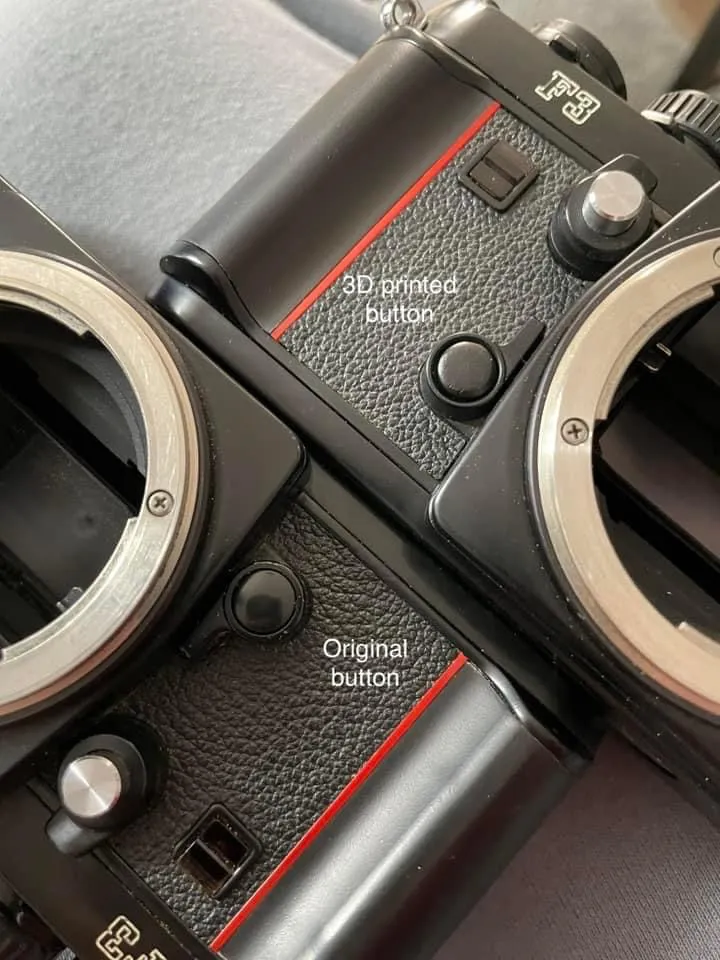 Nikon F3 Exposure Memory Lock Button by didoriginal | Download free STL ...