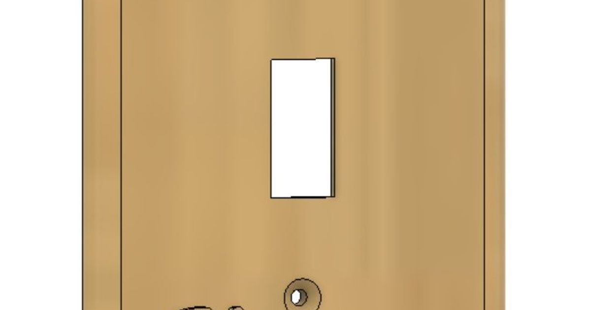 Light Switch Cover by HardMaple72 | Download free STL model ...