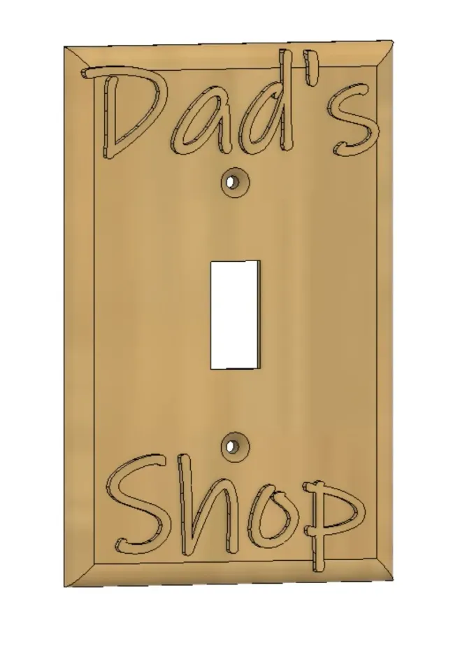 Light Switch Cover by HardMaple72 | Download free STL model ...