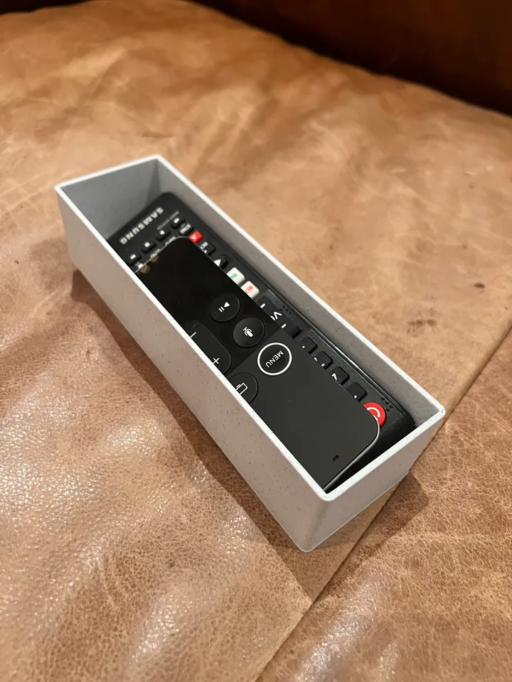 parametric TV remote holder box by Nicky Semenza | Download free STL ...