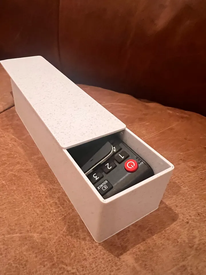 parametric TV remote holder box by Nicky Semenza | Download free STL ...