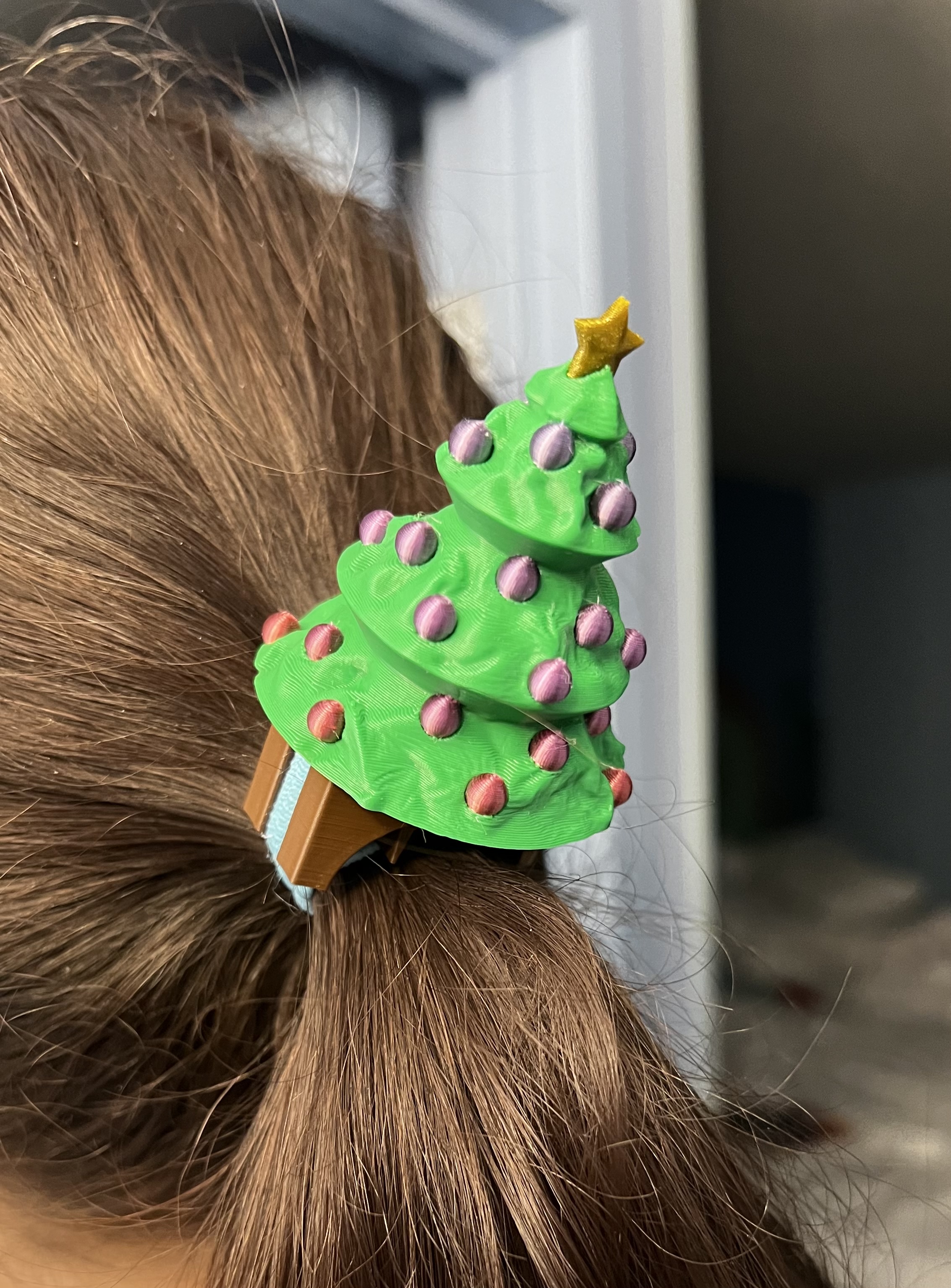 Christmas tree hairpiece by nwilk123 | Download free STL model ...