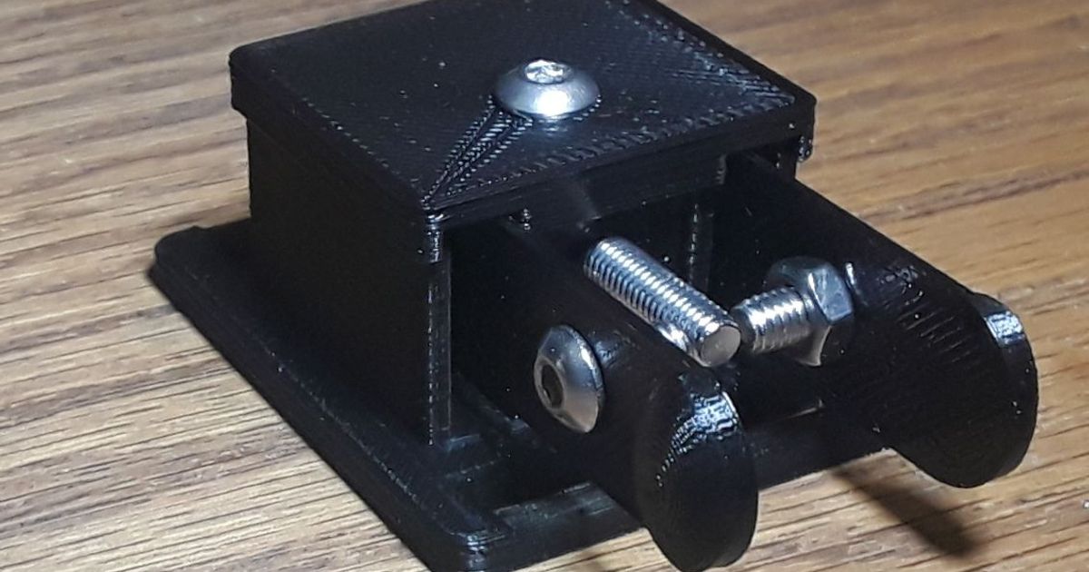 Wrist or leg mounted Morse code paddles. by KB9RLW | Download free STL ...