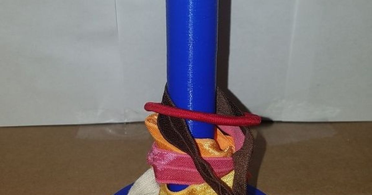 Scrunchy/Hair Band Holder by Joe_Snuffy | Download free STL model ...