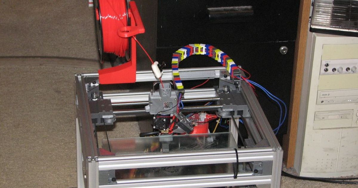Spool Holder for 3UP! by Joe_Snuffy | Download free STL model ...