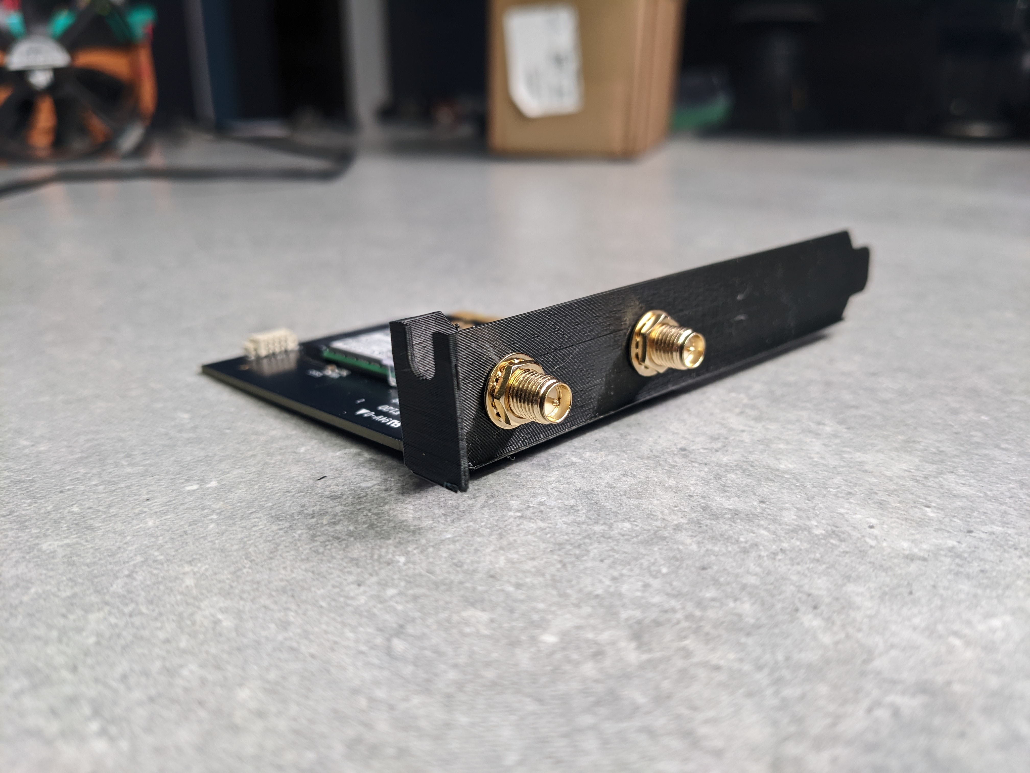 Pci Full Slot Cover For Wifi Slim Slot Card By Fouronenine Download Free Stl Model