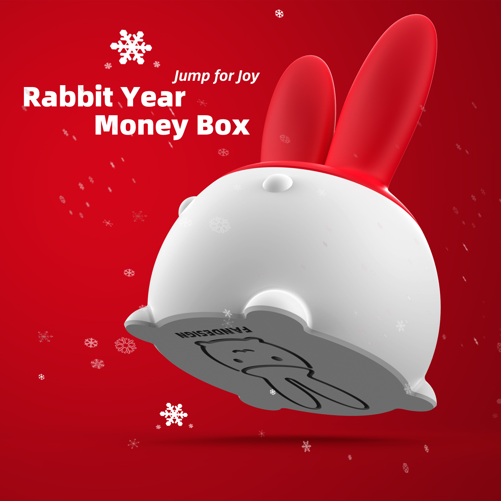 Rabbit Money Box by wuguigui | Download free STL model | Printables.com