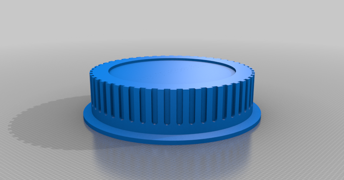 Canon dust cap, without top text by Somebuilds | Download free STL ...