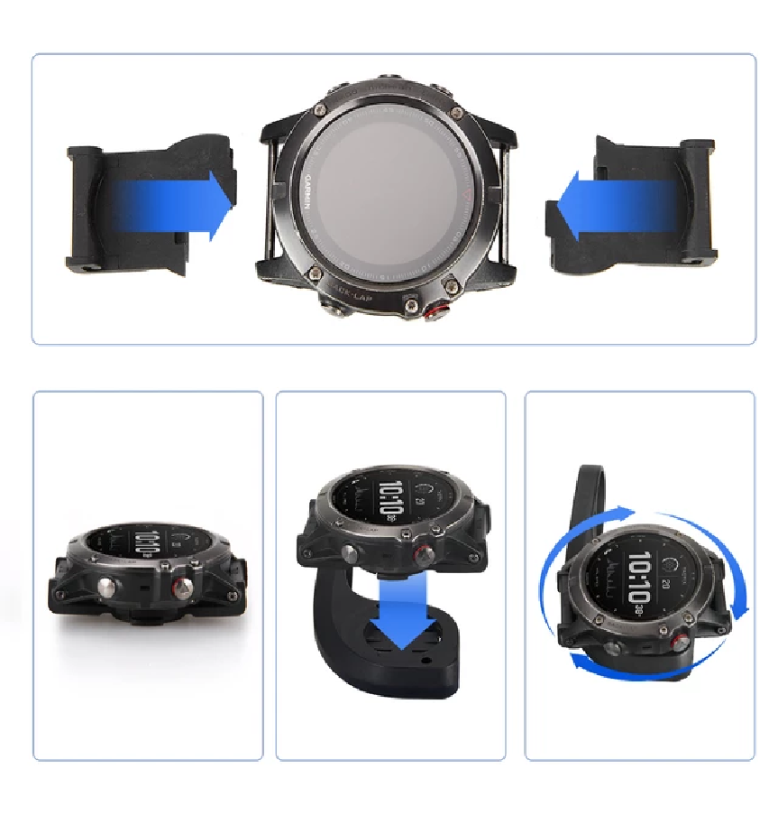 Bike Mount Adapter for Garmin watch by Shokunin | Download free STL ...