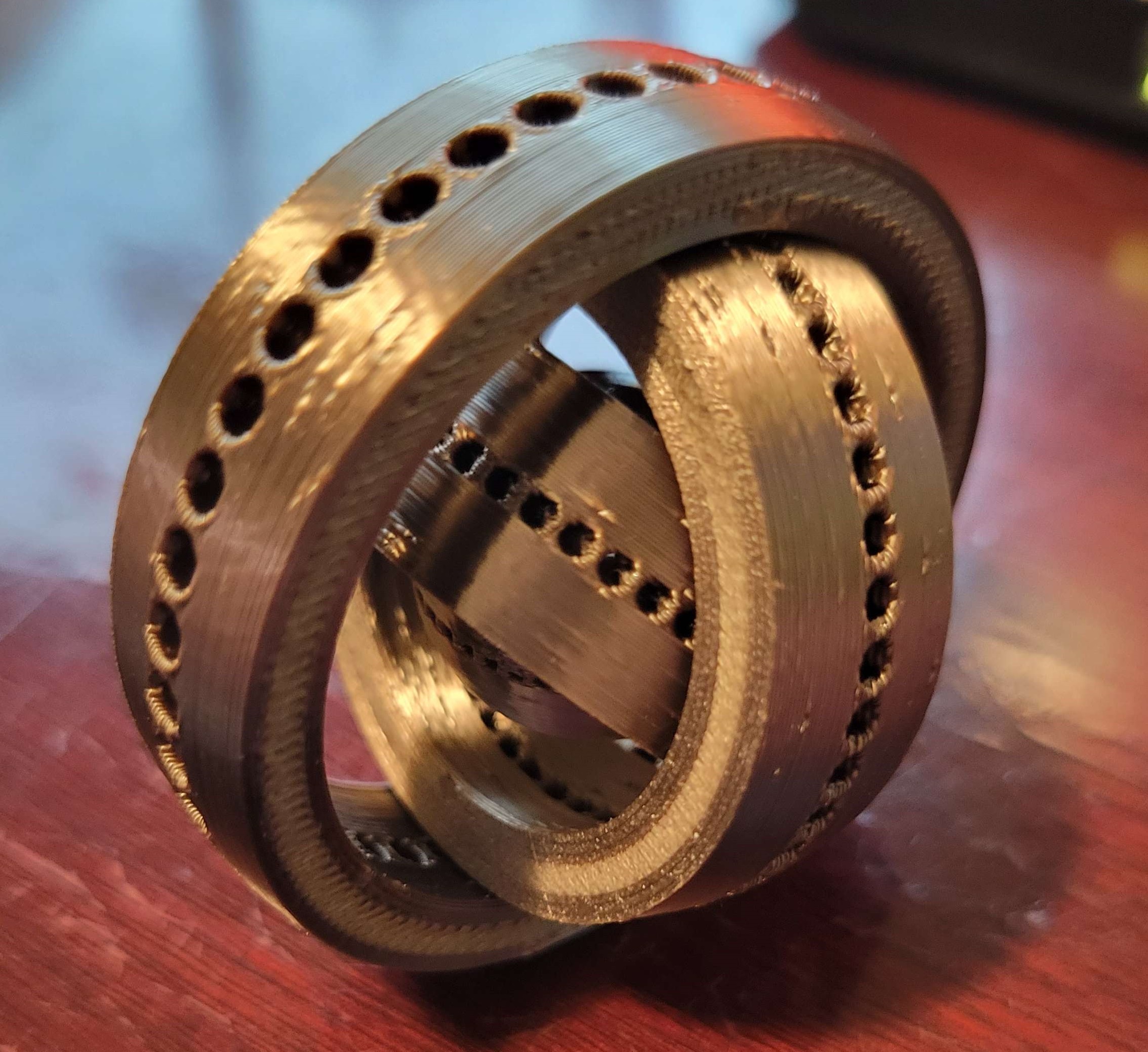 Mini Rotating Ring Toy by Smileynulk | Download free STL model ...