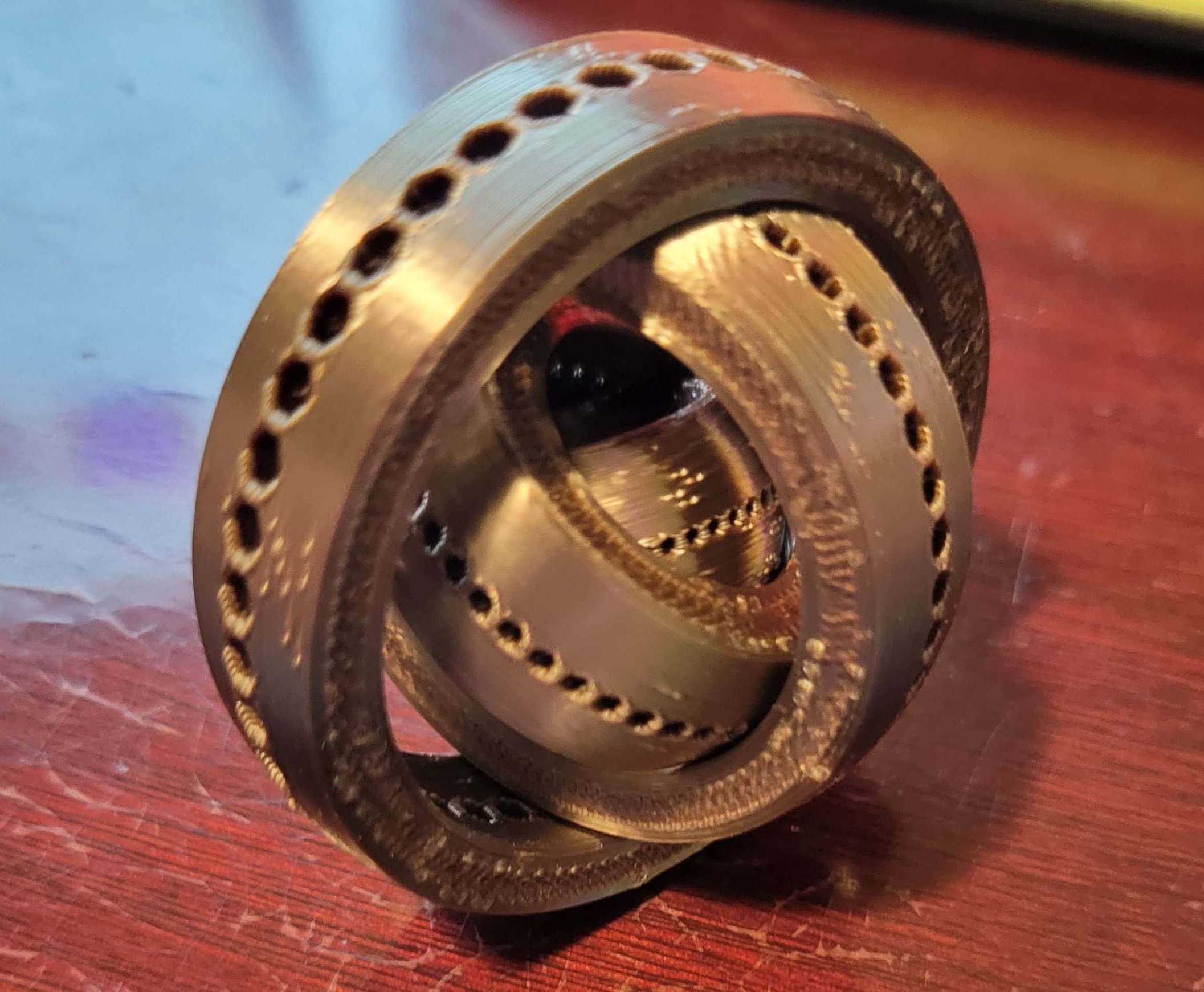 Mini Rotating Ring Toy by Smileynulk | Download free STL model ...