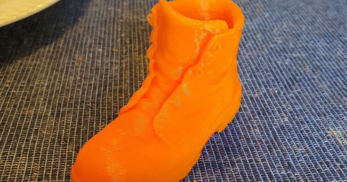 Old Boot Planter by Mighty_Milo_Midget | Download free STL model ...