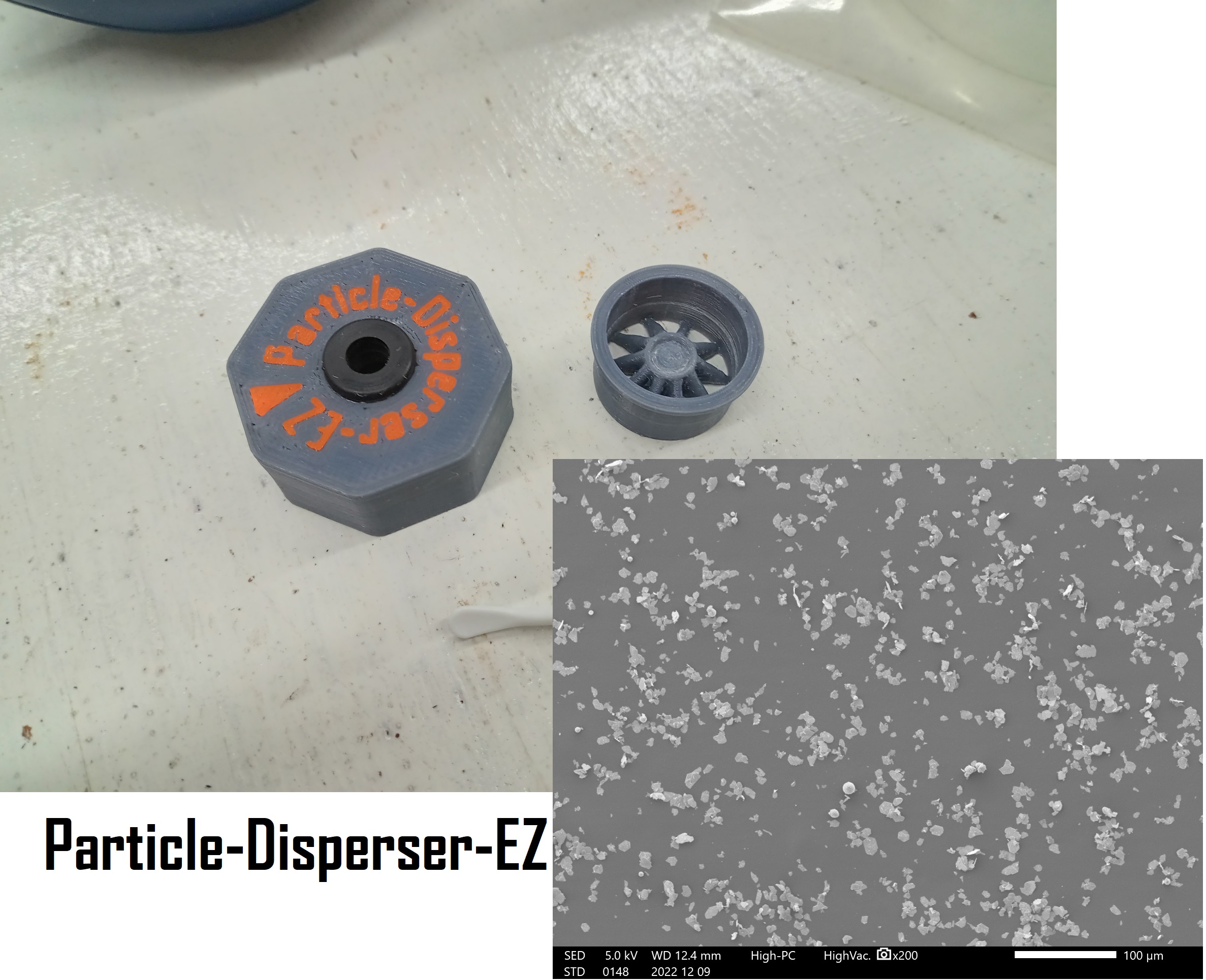 Particle Disperser EZ by Kazmar | Download free STL model | Printables.com