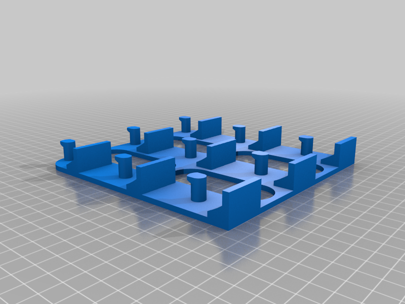 3D Benchy Wall Mount Display Dock 3 x 3 von ThisEngineer | Kostenloses ...