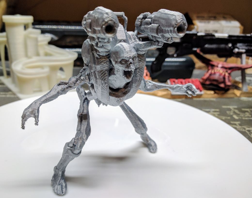 Revenant posed (Doom) by Elliott Price | Download free STL model ...