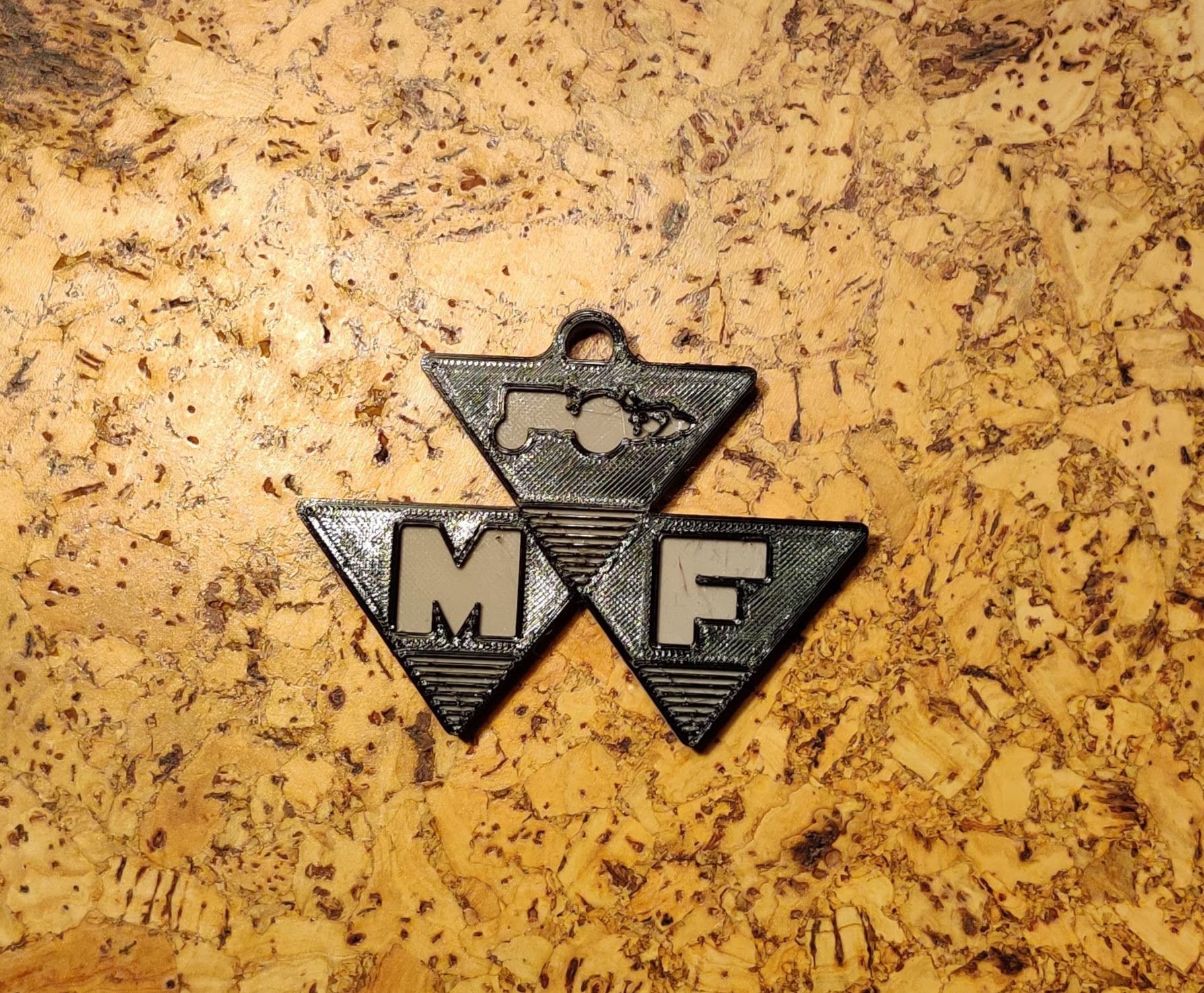 Massey Ferguson Keychain by Steffen | Download free STL model ...