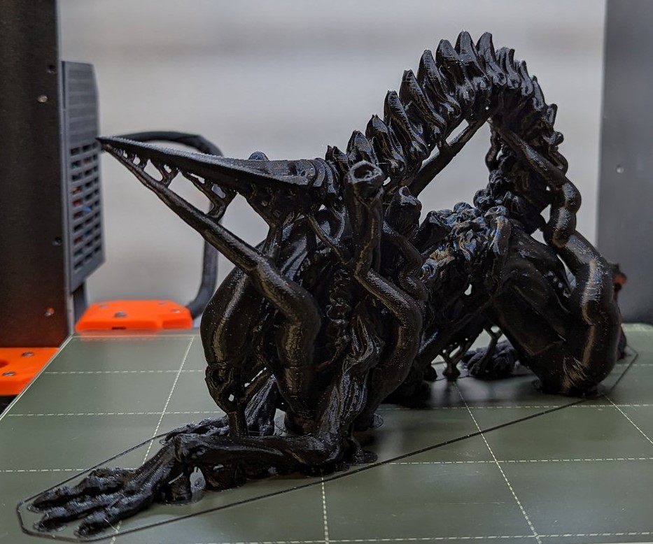 Alien - Xenomorph - Full Figure - organic support test by Roostaff ...
