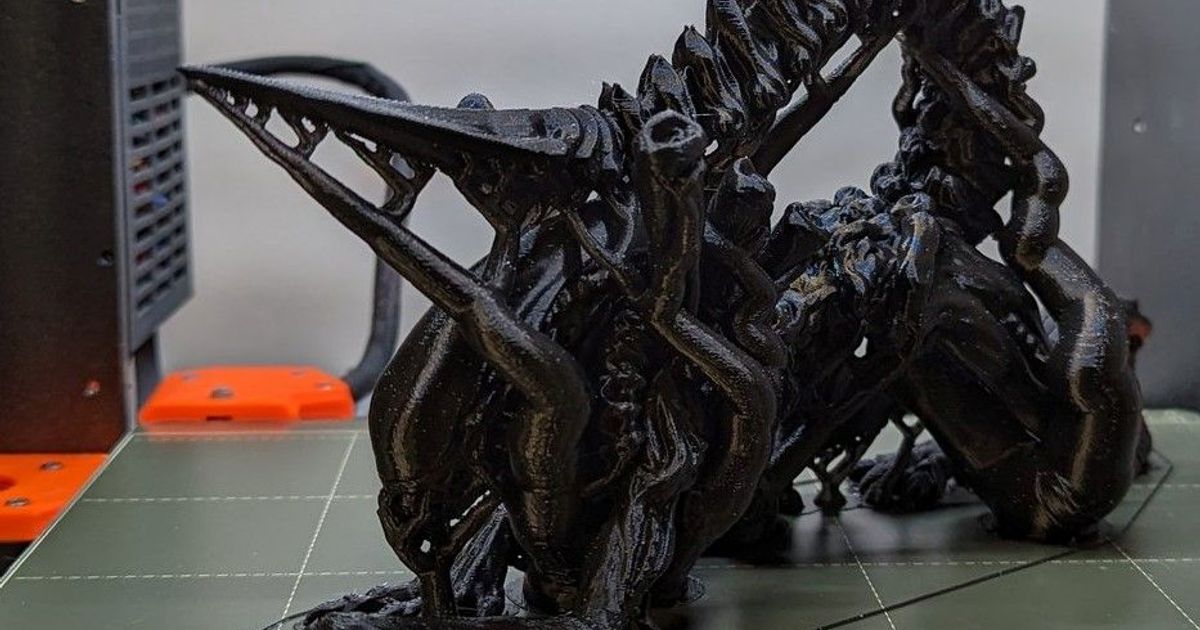 Alien - Xenomorph - Full Figure - organic support test by Roostaff ...