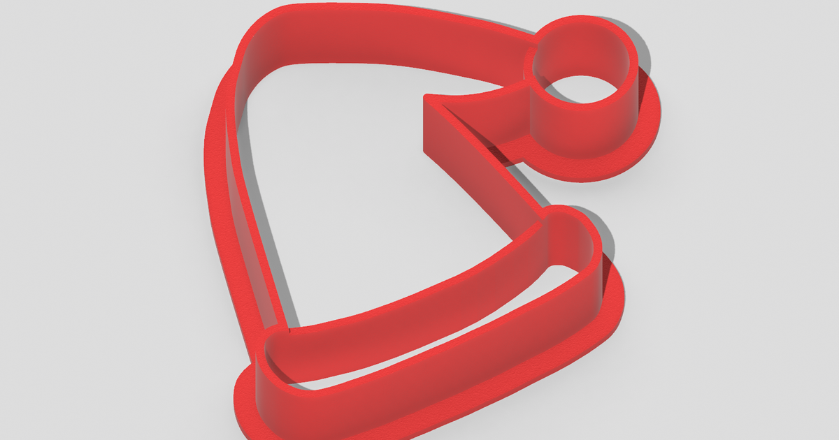 Emporte-pièces bonnet de Noël by Romain | Download free STL model ...