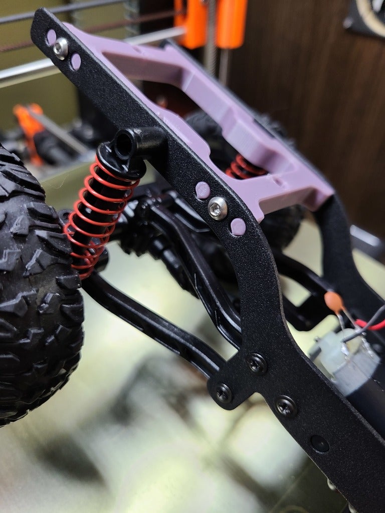 MN90 - D90 - Rear Chassis Brace by SilverBullet126 | Download free STL ...
