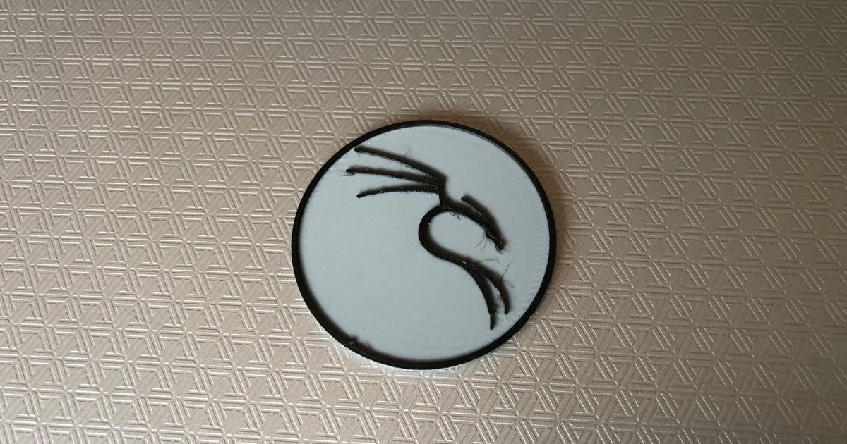 Kali Linux Logo by giampanl | Download free STL model | Printables.com
