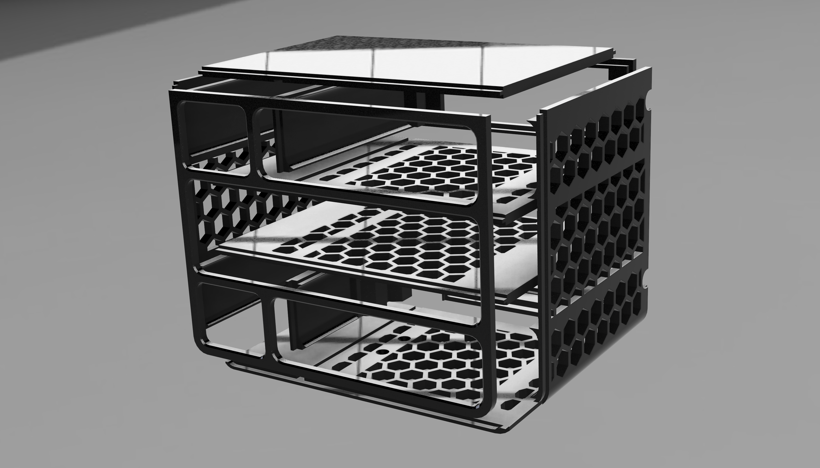 Dayton Audio Amplifier rack by Tomson Design | Download free STL model ...