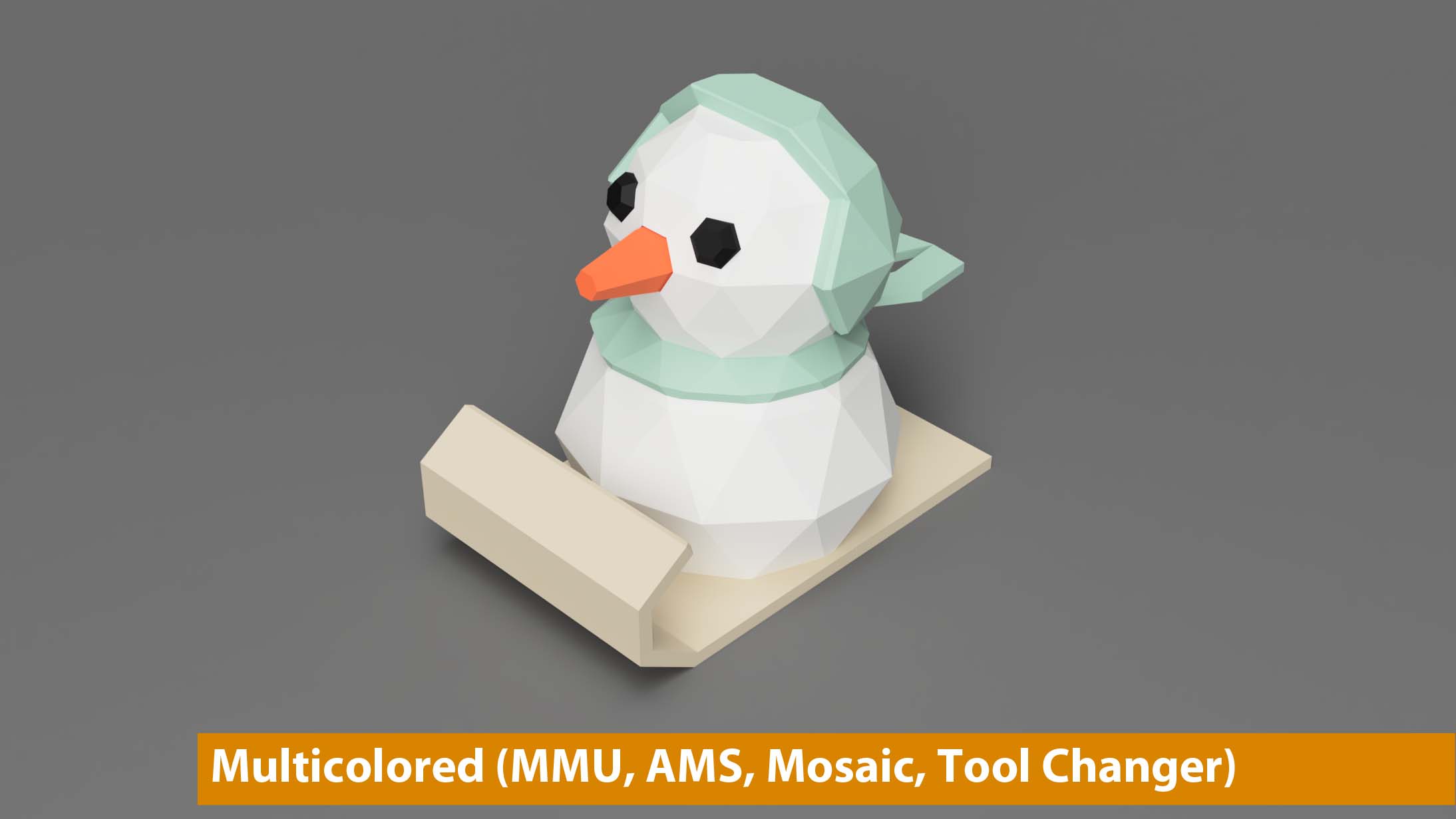 Snowman 05 (MC) by Wilko | Download free STL model | Printables.com