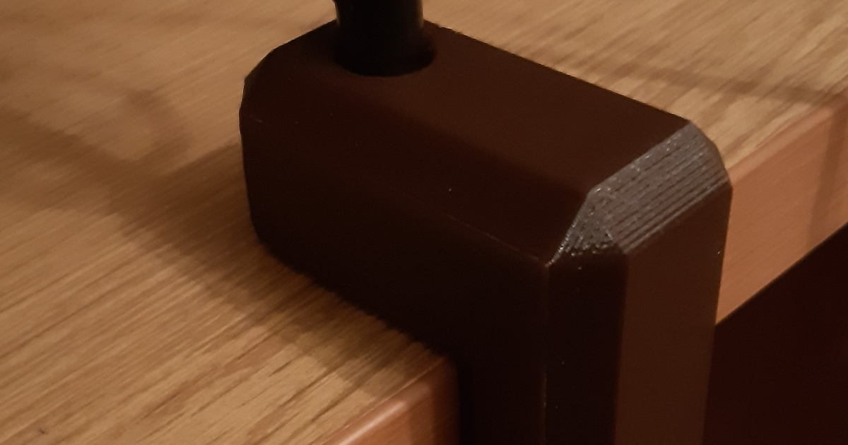 Clamp for IKEA desk lamp Tertial by DGA | Download free STL model ...