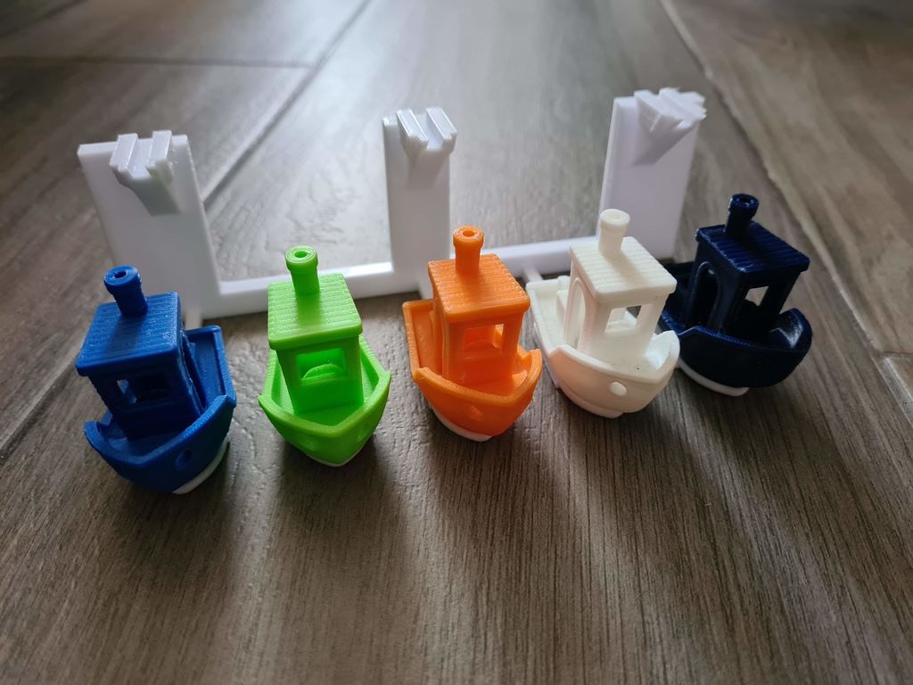 3DBenchy stackable display rack by Superjojo29 | Download free STL ...
