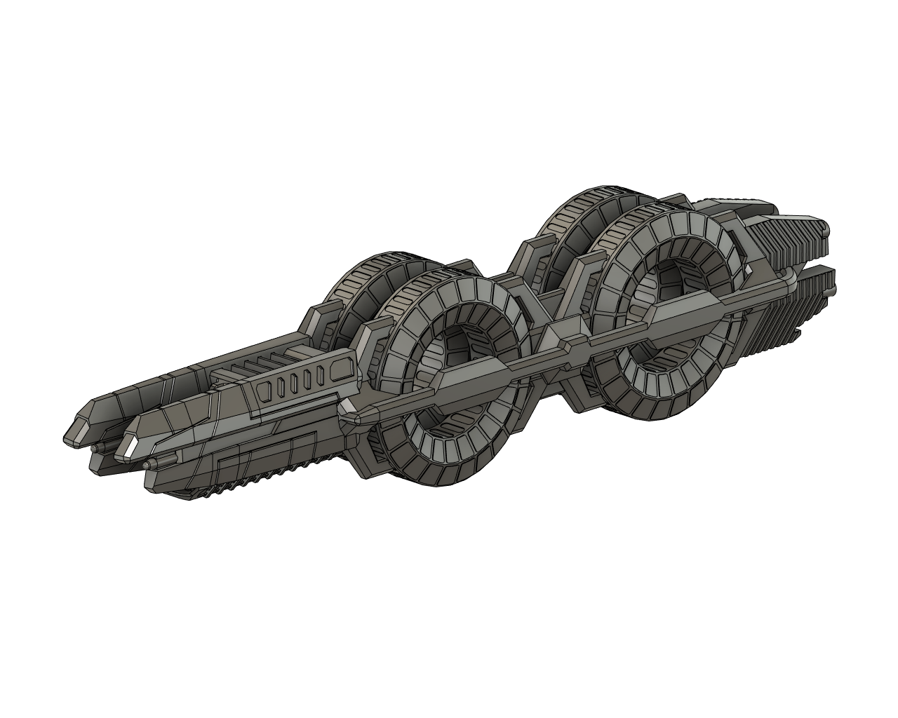 Mass Effect - Quarian Migrant Fleet by Cadman97 | Download free STL ...