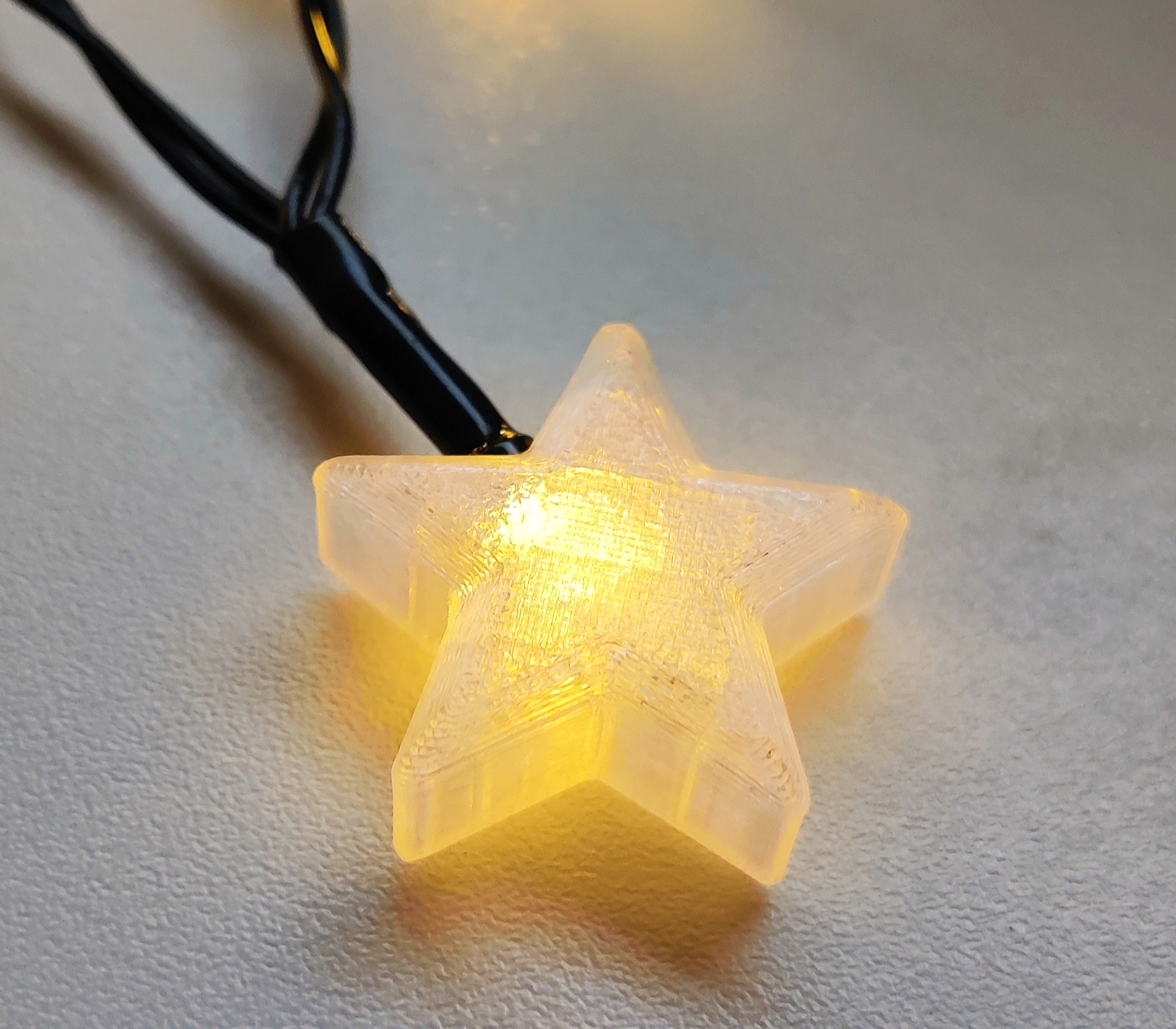 Christmas light chain STAR by Jarda Linek | Download free STL model ...