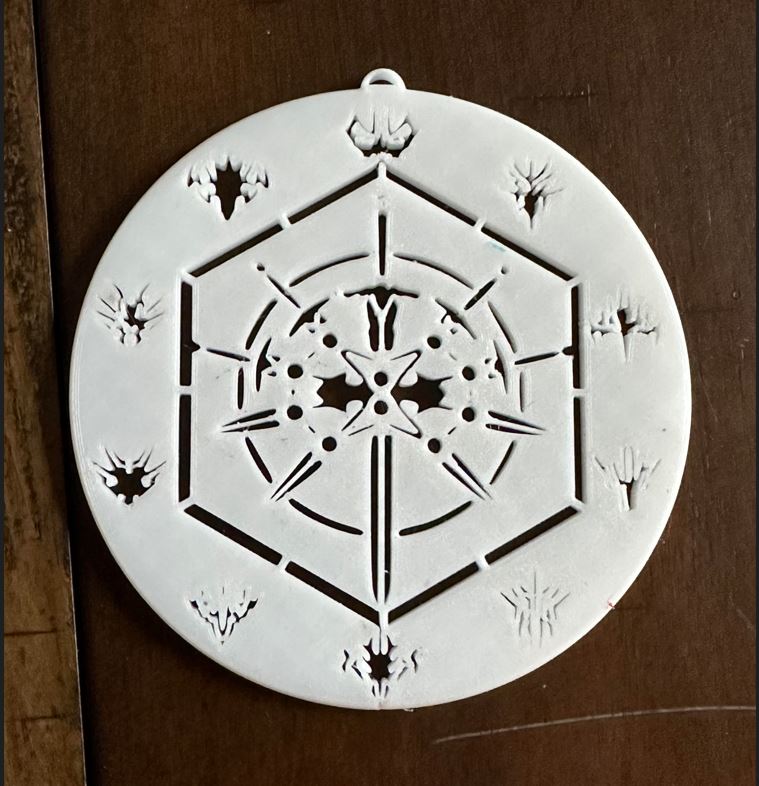 Stormlight Archive Snowflake Christmas Ornament by Orion3D Studios ...
