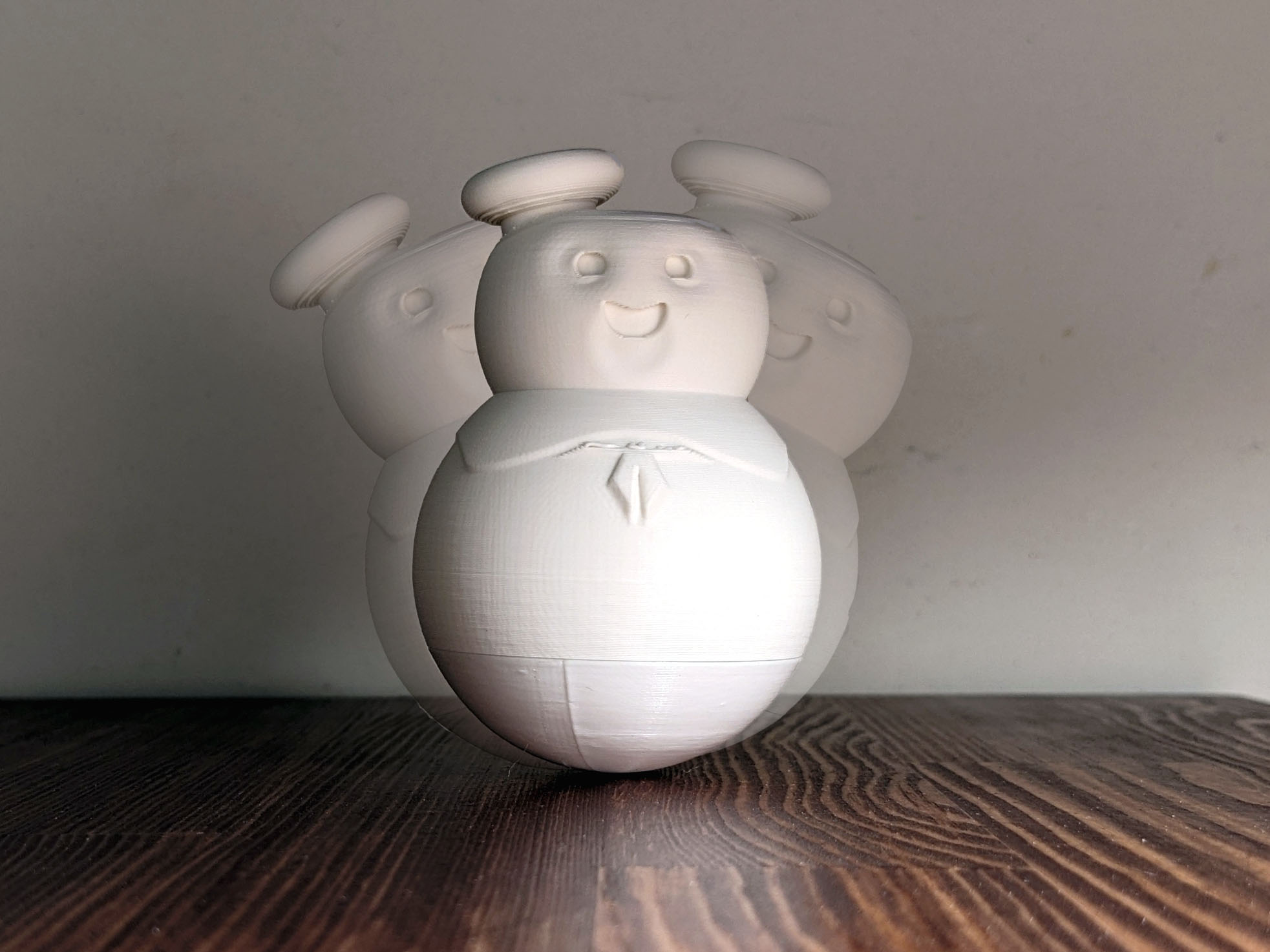 Roly-Poly Marshmallow Man by BaGooN | Download free STL model ...