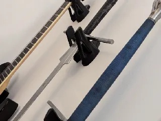 guitar and sword mount by osax | Download free STL model | Printables.com