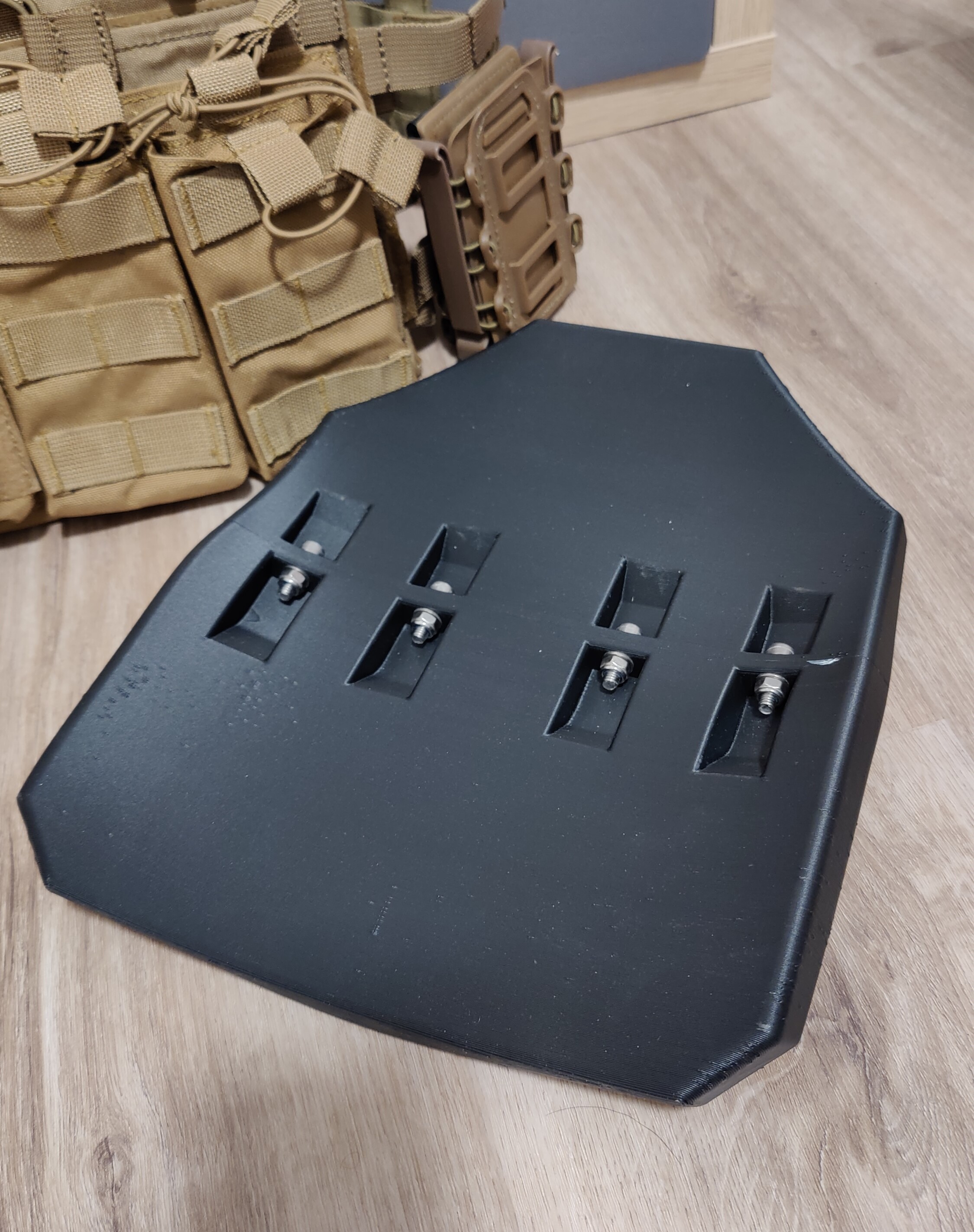 Ergonomic SAPI Plate replica by Ben_P | Download free STL model ...