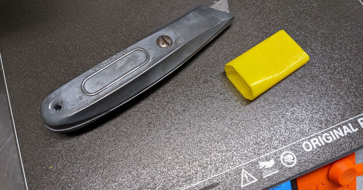 Box Cutter Sheath Cover Protector Safety by kaje | Download free STL ...