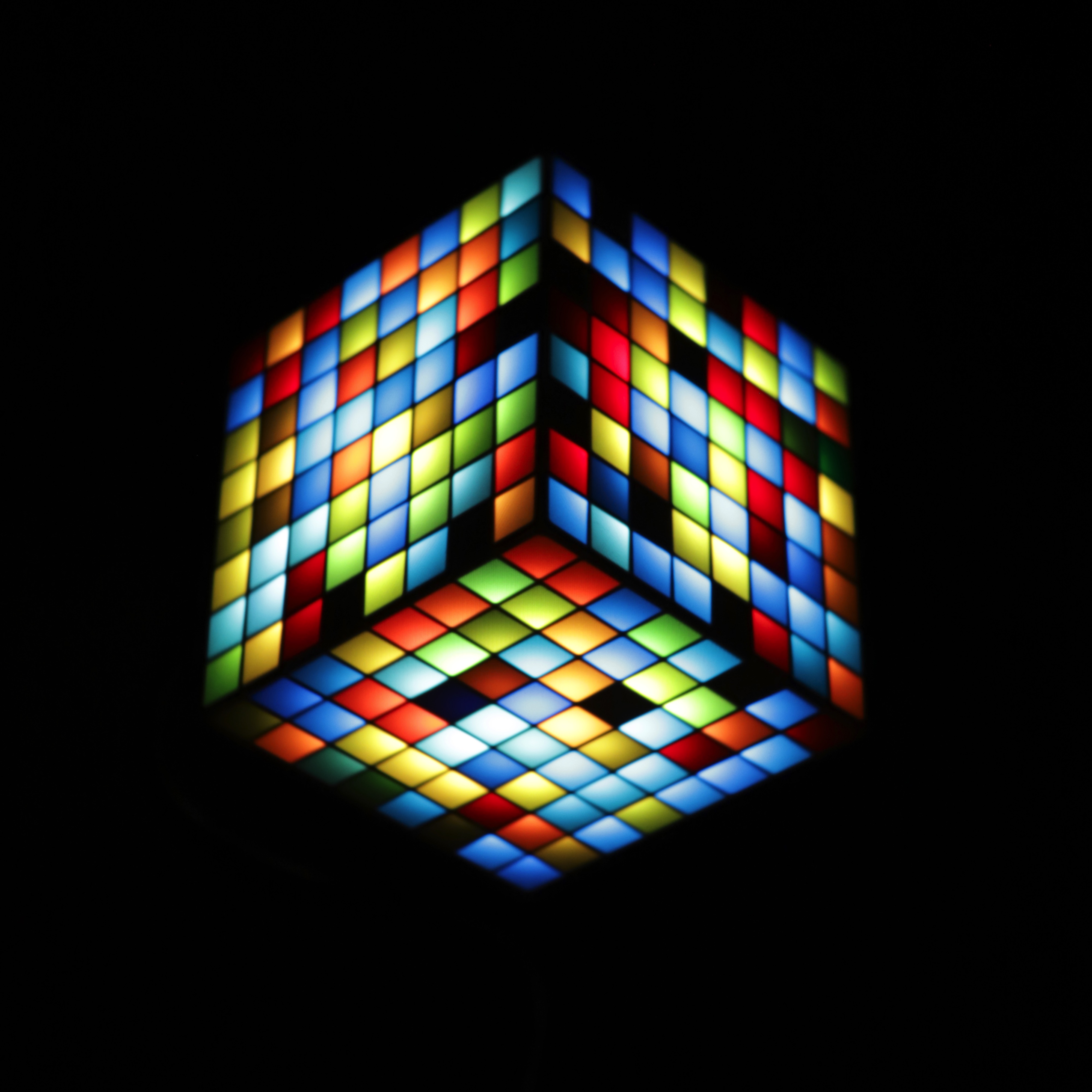 CubLED - LED Cube - 8x8 Matrix (384 LEDs) by Whity | Download free STL ...