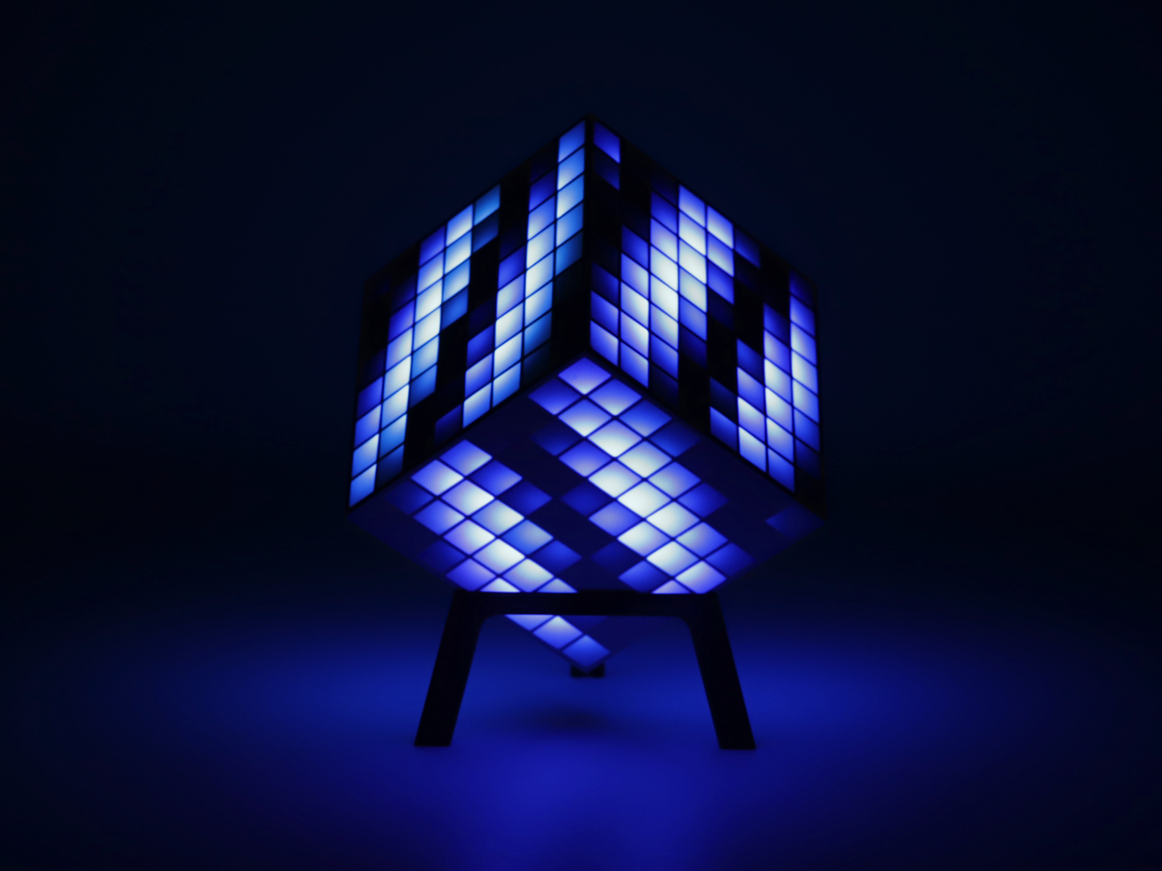 CubLED - LED Cube - 8x8 Matrix (384 LEDs) by Whity | Download free STL ...