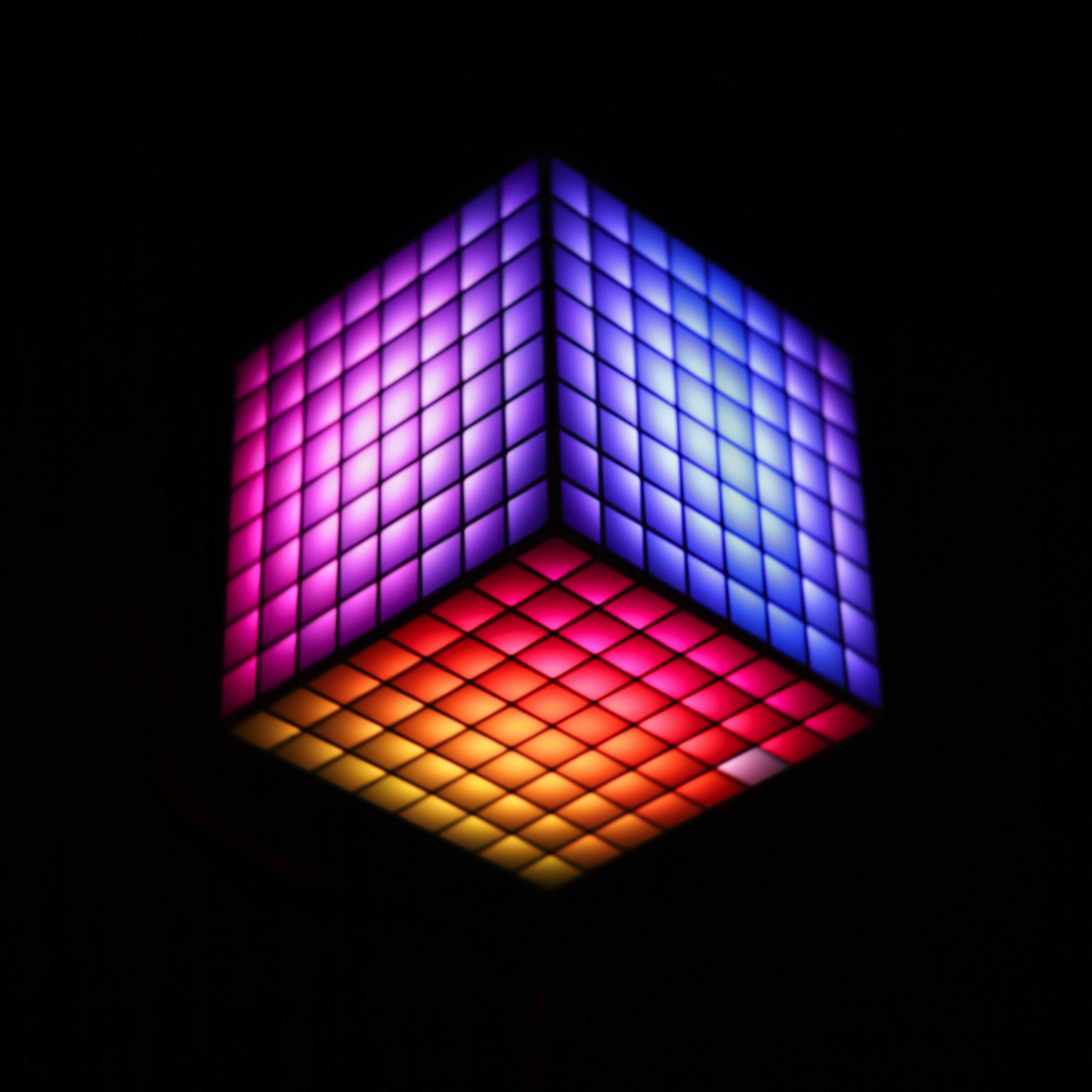 CubLED - LED Cube - 8x8 Matrix (384 LEDs) by Whity | Download free STL ...