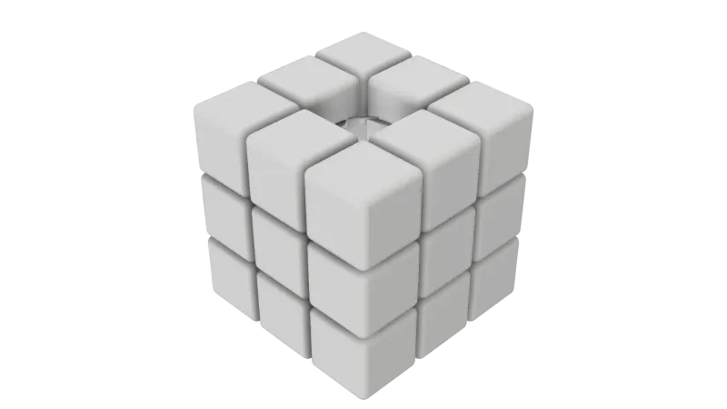 Functional Rubiks Cube. No supports! by paulo pereira | Download free ...