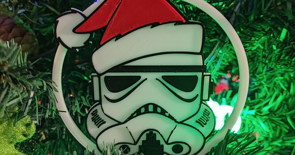 Stormtrooper Christmas Tree Decoration by Frikarte3D | Download free ...