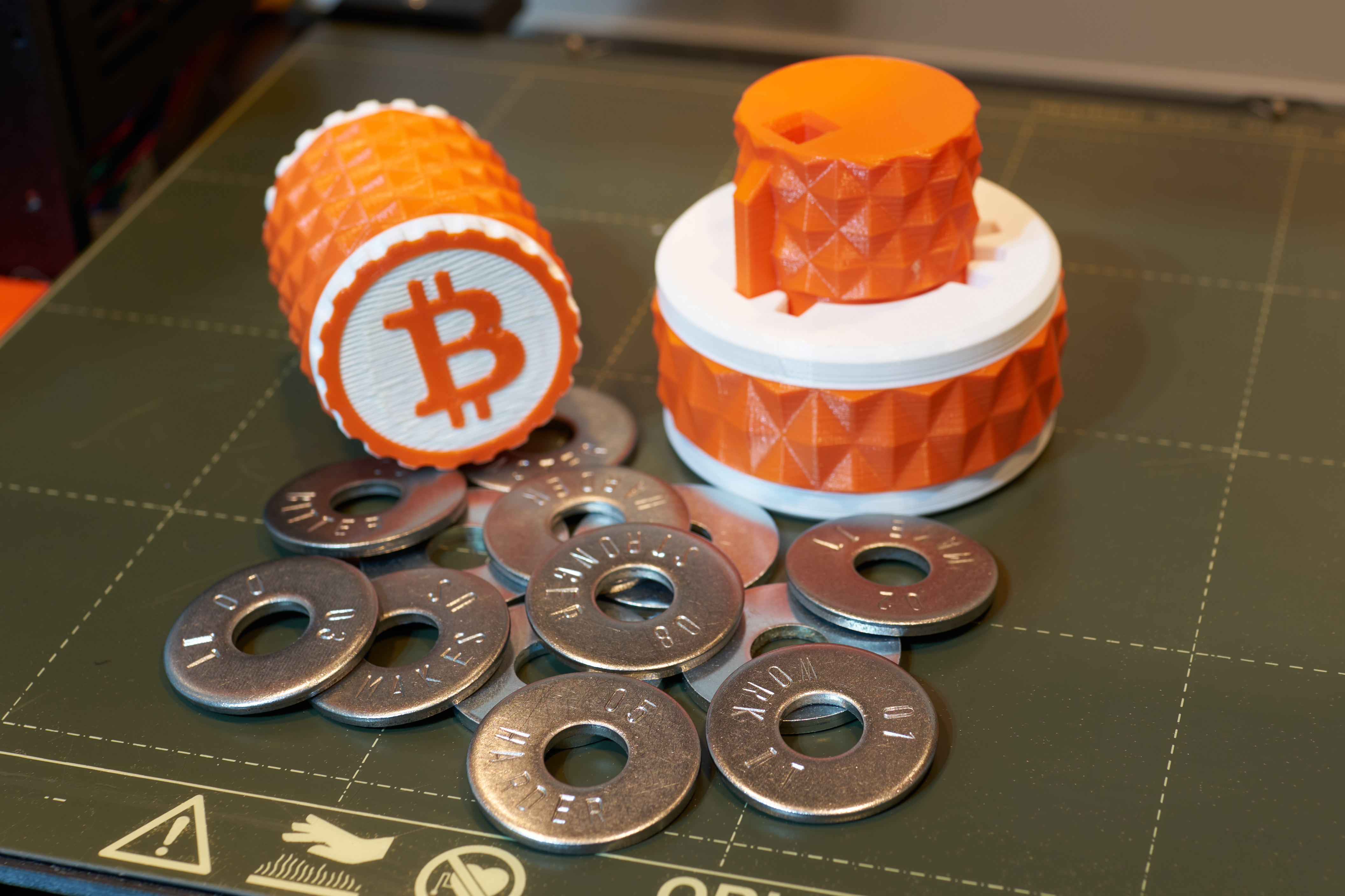 bitcoin phrase stamper by MlePh | Download free STL model | Printables.com