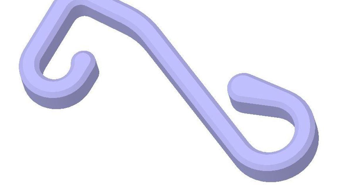 Gutter-Hook R4 by akamaka | Download free STL model | Printables.com
