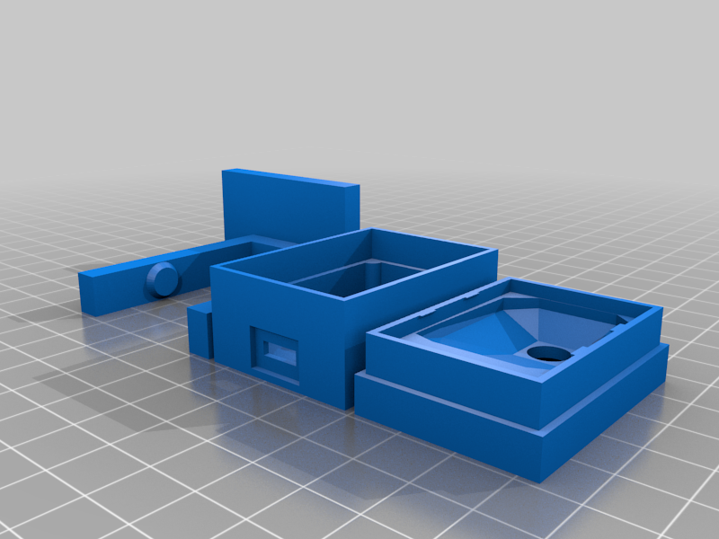 esp32-cam enclosure with micro-USB by jdanders | Download free STL ...