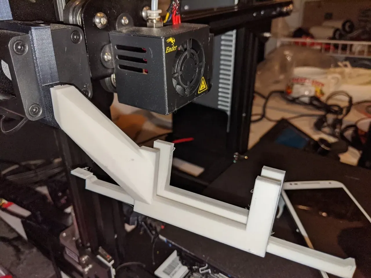 Ender phone webcam gantry mount by jdanders | Download free STL model ...